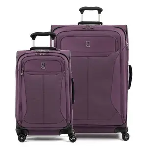 TRAVELPRO Tourlite Softside Expandable Spinner Luggage Set - Deep Purple