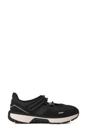 UGG Retrofi Lace-up Ballet Sneaker Black