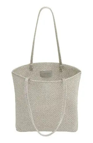 MANSUR GAVRIEL Filo Metallic Knit Tote
