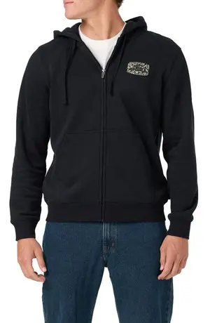 O'Neill Patched Classic Full Zip Hoodie - Black