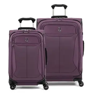 TRAVELPRO Tourlite Softside Expandable 2 Piece Spinner Luggage Set - Deep Purple