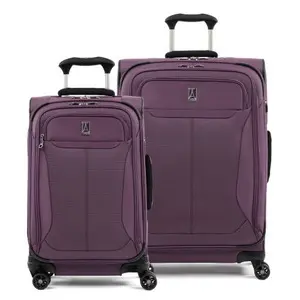 TRAVELPRO Tourlite Softside Expandable 2-piece Spinner Luggage Set - Deep Purple