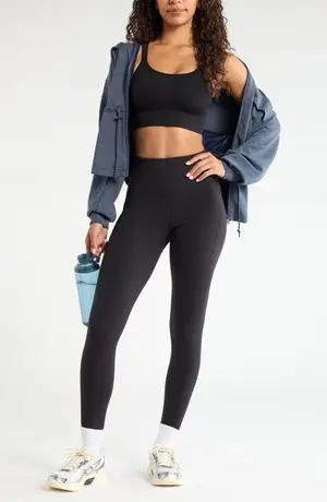 Zella Studio Luxe High Waist Pocket Leggings