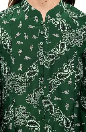 Zadig&Voltaire Twina Silk Bandana Shirt