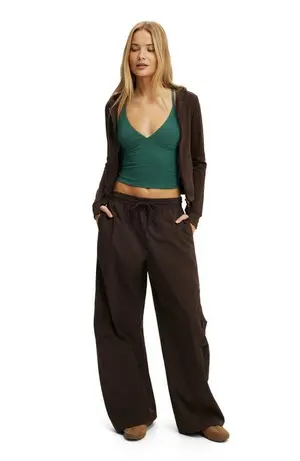 Cotton:on Active Woven Balloon Pant - French Roast