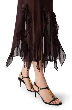 Steve Madden Mariane Ruffle Sleeveless Maxi Dress