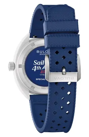 Bulova X Sail4th Snorkel Rubber Strap Watch