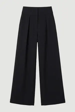 Karen Millen High Waist Wide Leg Trousers