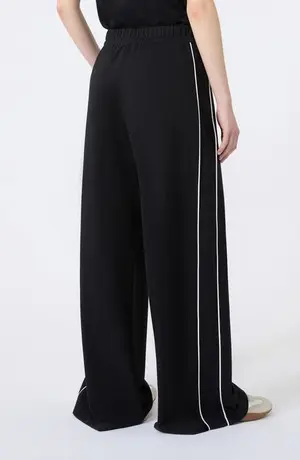 Max Mara Godezia Wide Leg Jersey Pants