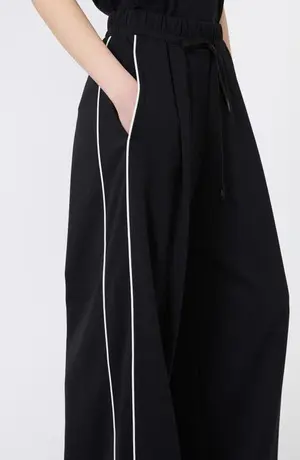 Max Mara Godezia Wide Leg Jersey Pants