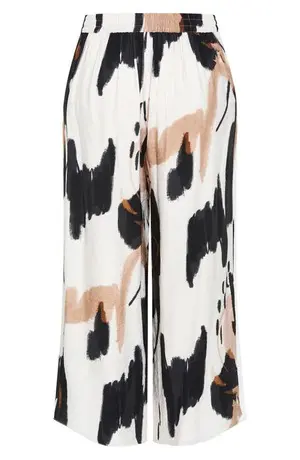 City Chic Alexi Print Wide Leg Pants