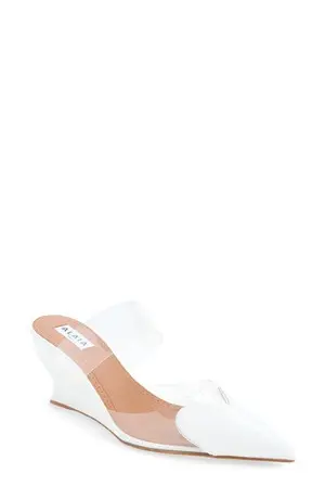 Alaïa Pointed Toe Wedge Mule