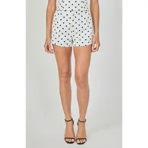 Endless Rose Polka Dot Shorts - White/black