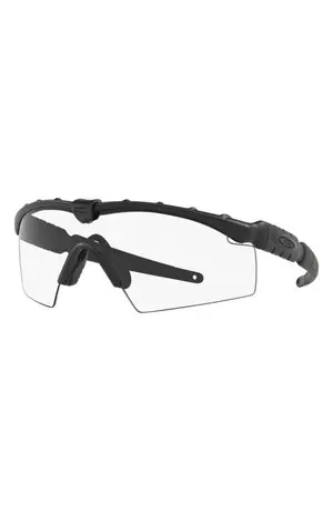 Oakley M Frame Strike 134mm Photochromic Irregular Shield Sunglasses