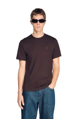 Sandro Cotton Logo T-shirt