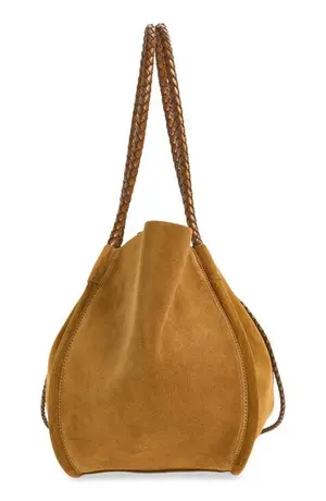 Proenza Schouler Large Ruched Suede Tote