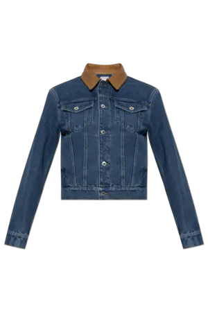 Bottega Veneta Denim Jacket - Navy Blue