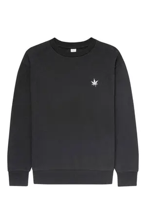 Boast Fleece Crewneck Black