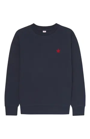 Boast Fleece Crewneck - Navy
