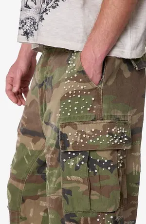Mnml Pearled Cargo Shorts