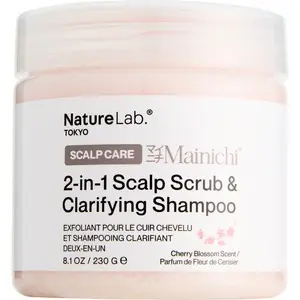 NATURELAB TOKYO Perfect Clean 2-in-1 Scalp Scrub & Clarifying Shampoo - Sakura