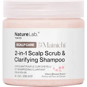NATURELAB TOKYO Perfect Clean 2-in-1 Scalp Scrub & Clarifying Shampoo - Sakura