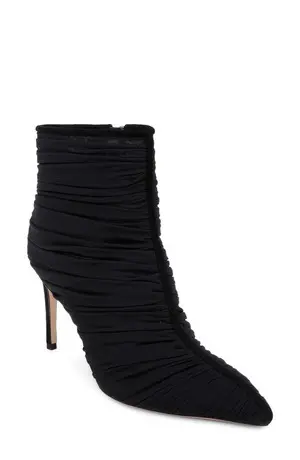 L'Agence Fulton Bootie - Black Mesh