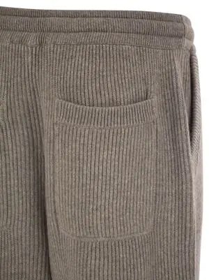 Brunello Cucinelli Elastic Waist Sports Pants