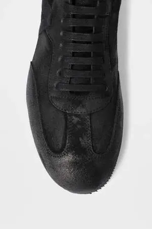 ANN DEMEULEMEESTER Fides High-top Boxing Sneakers - Black