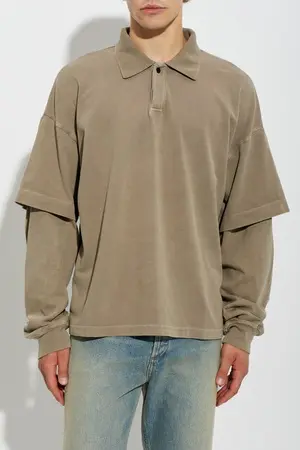 AGOLDE Long Sleeve Polo