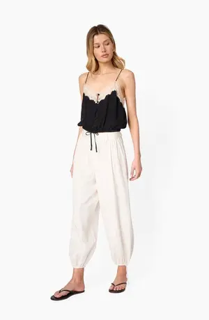 Cami Nyc Libi Lace Trim Silk Camisole