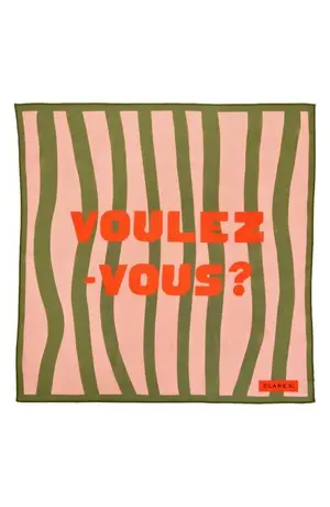 Clare V. Voulez-vous Cotton Bandana