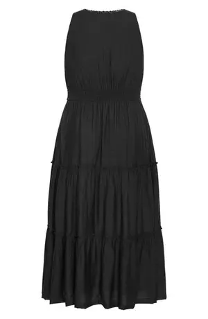 City Chic Azaria Sleeveless Maxi Dress