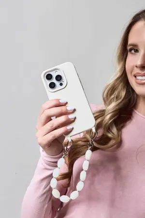 Cordée Cases Aurelia Phone Chain - Ivory