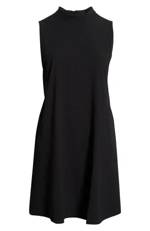 Eileen Fisher Mock Neck Sleeveless Dress