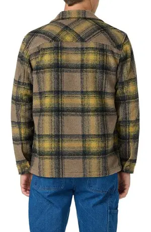 O'Neill Og Lux Plaid Fleece Shirt Jacket
