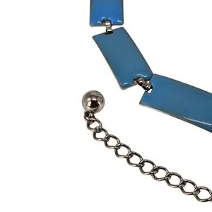 MADISON BEVERLY HILLS Vintage Enamel Chain Belt