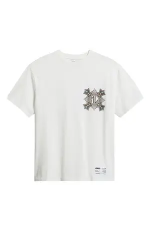MEMORY LANE Cross Cotton Graphic T-shirt
