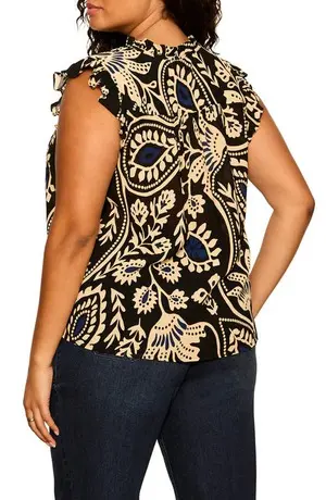 Sanctuary Living It Up Cap Sleeve Top