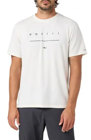 O'Neill Trvlr The Destination Graphic T-shirt - Chalk