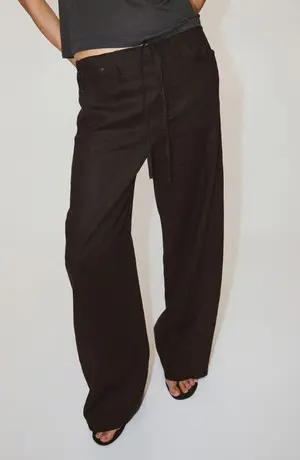 Mango Zip Up Pants For Women