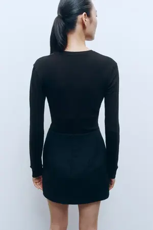 H&m Long-sleeved Cotton Top