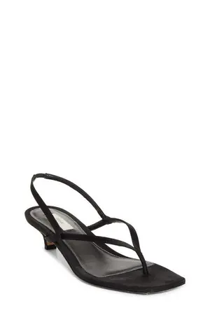 TOTEME Slingback Sandal - Black