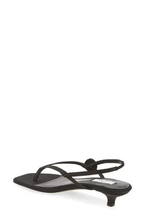TOTEME Slingback Sandal With Kitten Heel