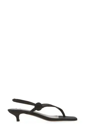 TOTEME Slingback Sandal With Kitten Heel