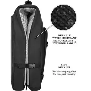 WALLYBAGS Solutions Premium Garment Bag With Shoulder Strap And Multiple Pockets