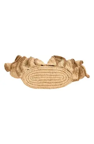 Zimmermann Small Goldentime Ruffled Tote