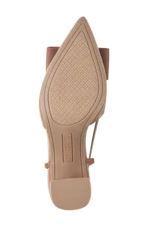 Bandolino Sanessa Slingback Block Heel Pump - Caramel