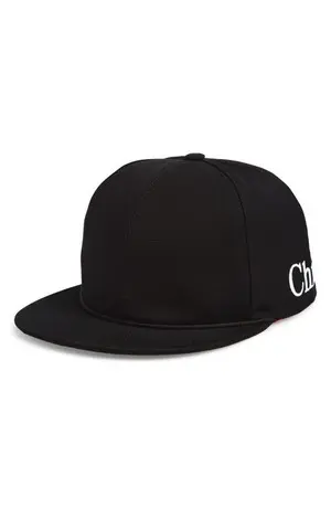 CHRISTIAN LOUBOUTIN Canopy Cotton Baseball Cap