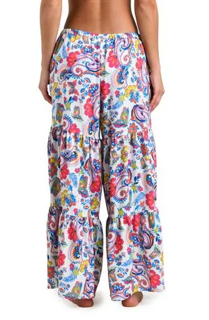 SUNSHINE 79 Butterfly High Tiered Cover-up Pants
